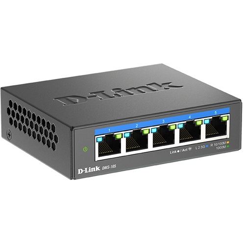 D-Link Switch 5MG MultiGigabit 5x10/100/1000/2.5G - Switch 10 / 100 ...
