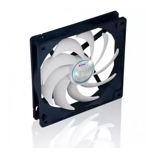 Titan TFD-14025H12B/KW(RB) 140x140x25mm 1800 U/min 28.8 dB(A) blau/weiß ...