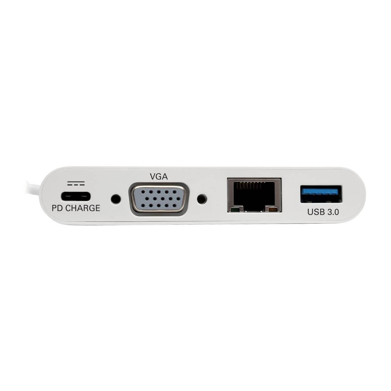 EATON TRIPPLITE USB-C Multiport Adapter VGA USB-A Port Gbe and PD ...