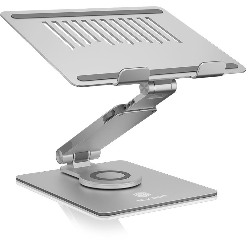 Icy Box Notebook Ständer rotierend & stufenlos verstellbar retail ...