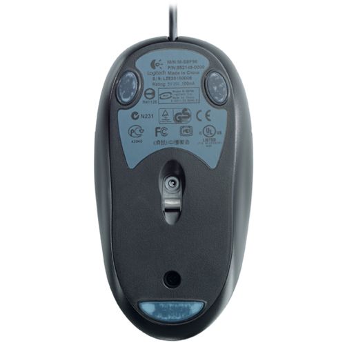 Logitech S96 Optische PS/2 Maus schwarz - Mäuse kabelgebunden ...