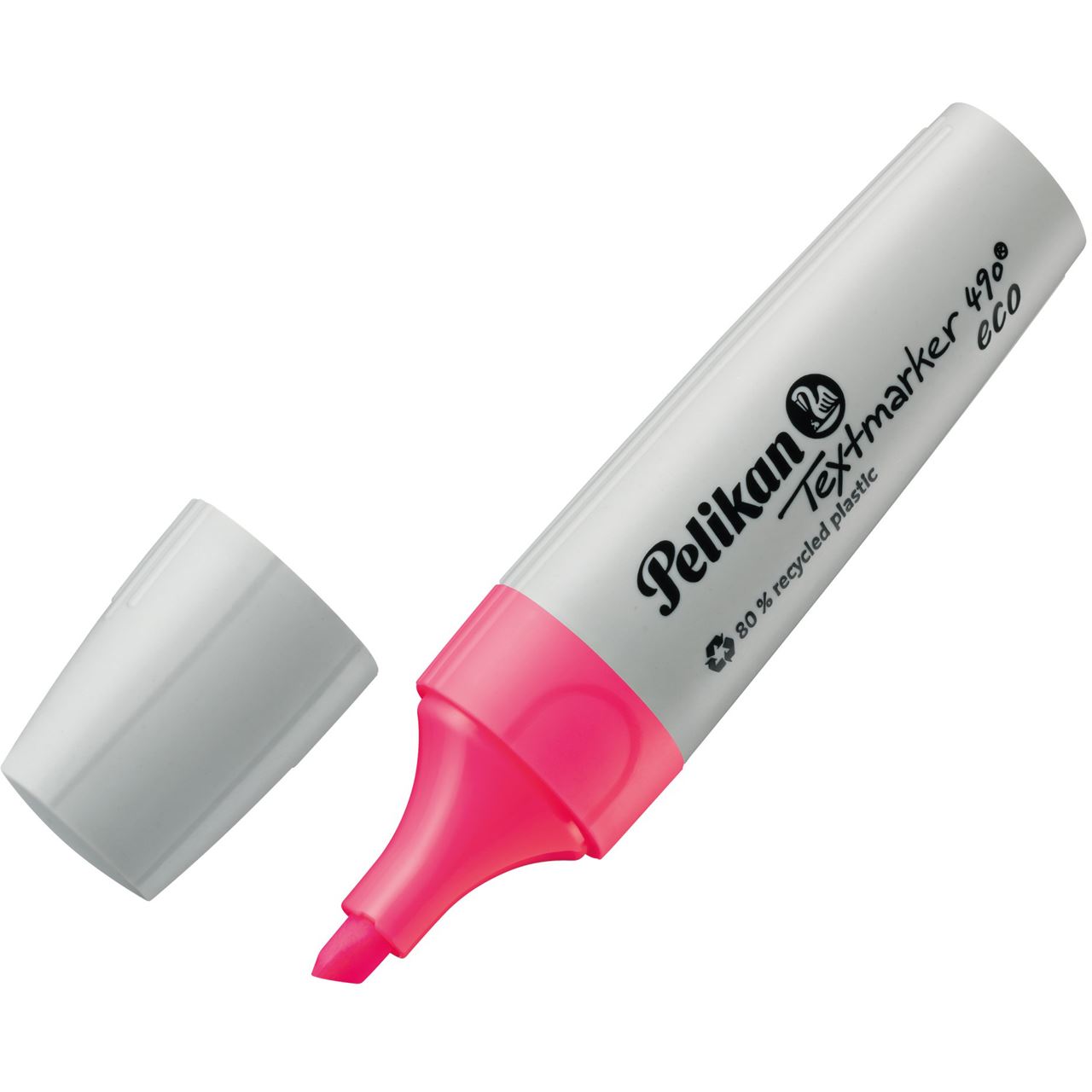 Pelikan Textmarker 490 eco Set aus 6 Neon-Farben im Etui - Textmarker ...