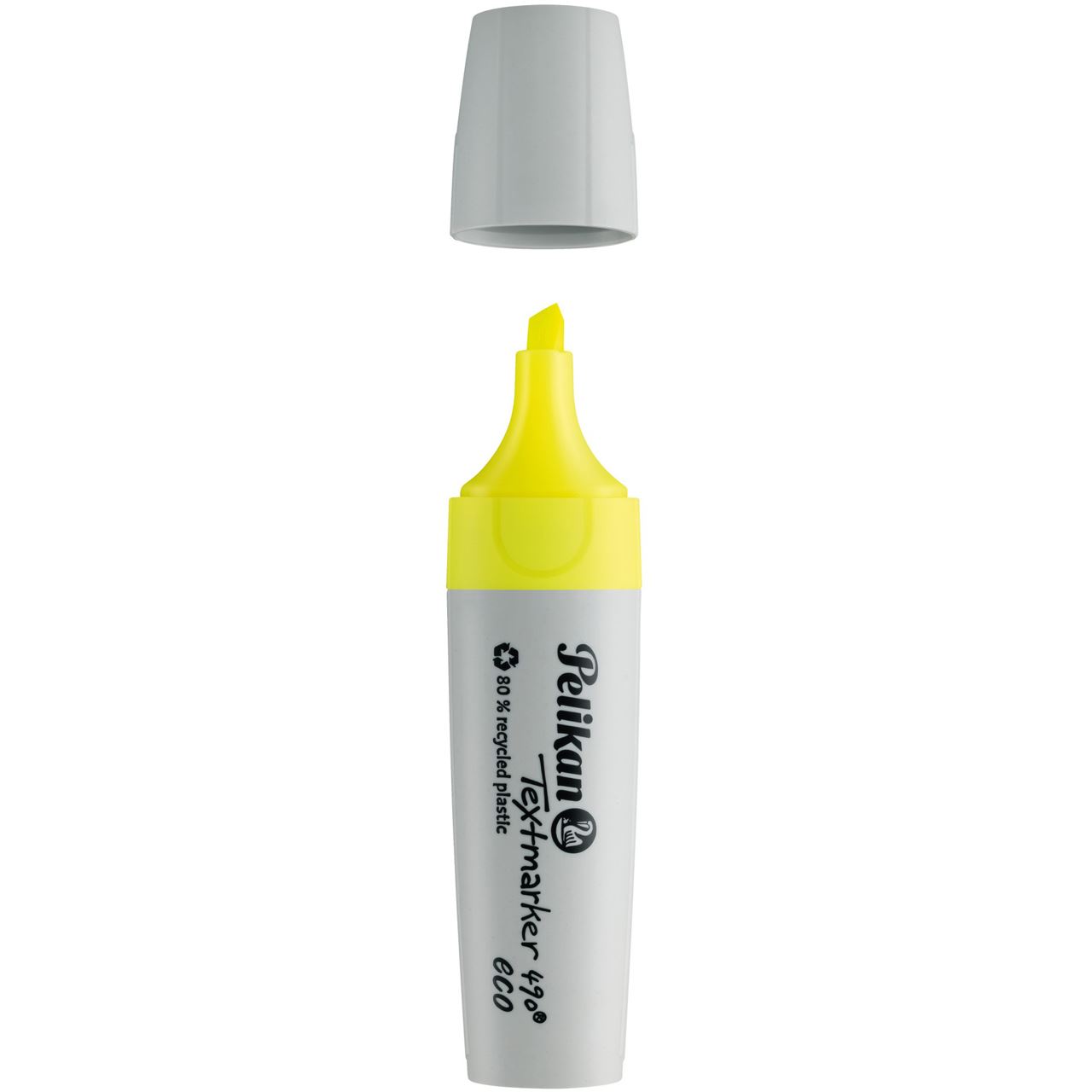 Pelikan Textmarker 490 eco 1 Stück auf Blister Neon-Gelb - Textmarker ...