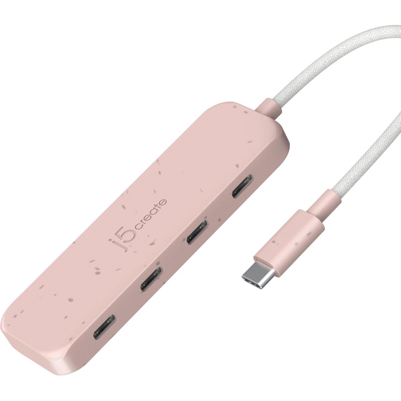 J5CREATE ECO-FRIENDLY USB-C TO 4-PORT TYPE-C GEN 2 HUB JCH345ER-N - USB ...