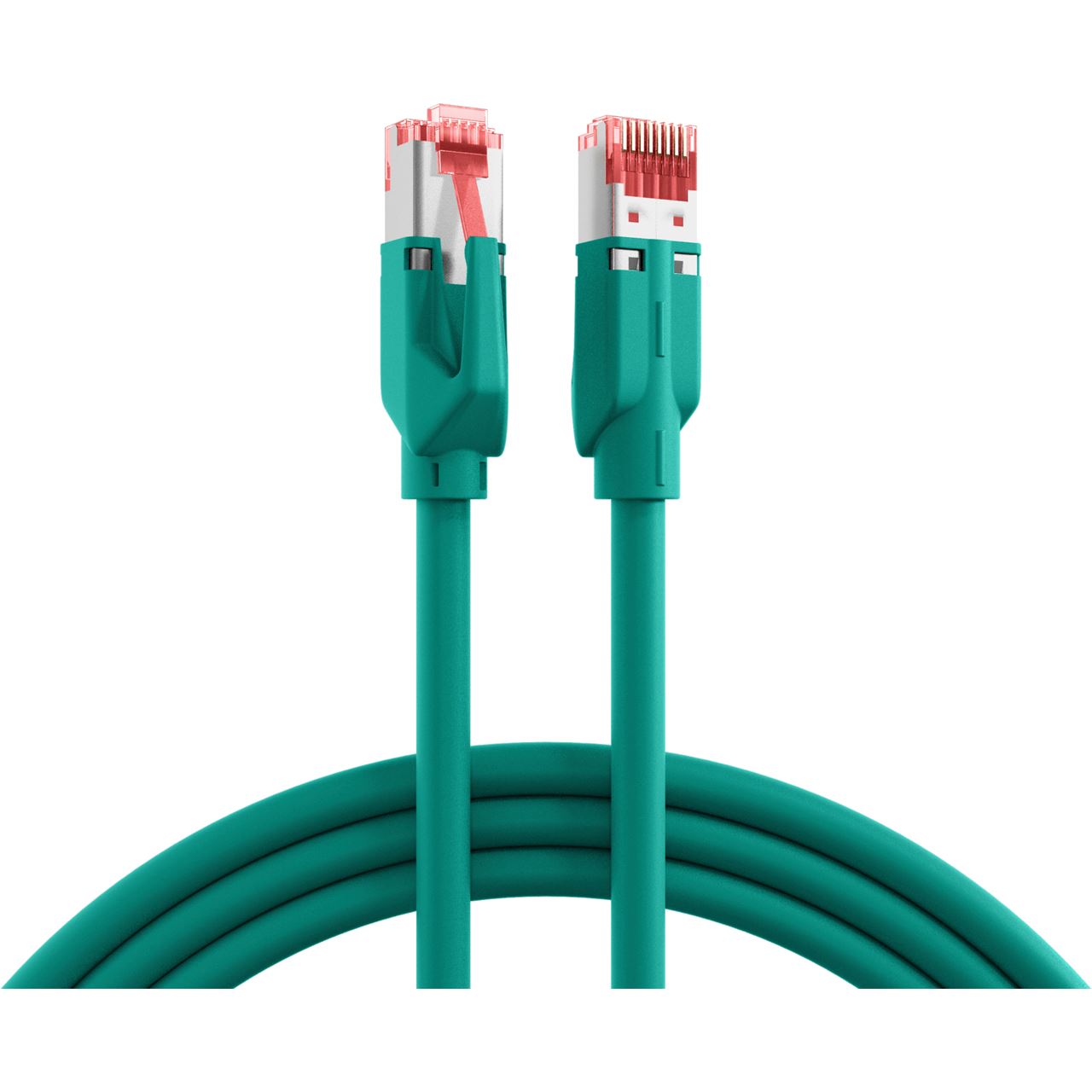 1.50m EFB Elektronik Cat. 6 Patchkabel S/FTP RJ45 Stecker auf RJ45 Stecker Grün AWG26 - Cat.