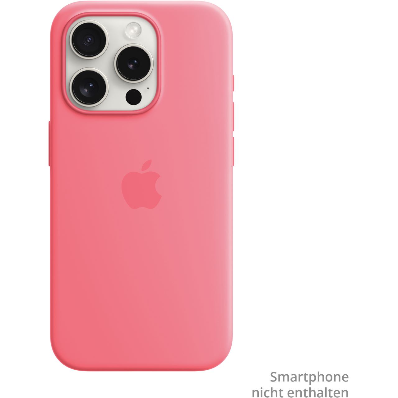 APPLE iPhone 15 Pro Silicone Case with MagSafe - Pink - Handytaschen ...