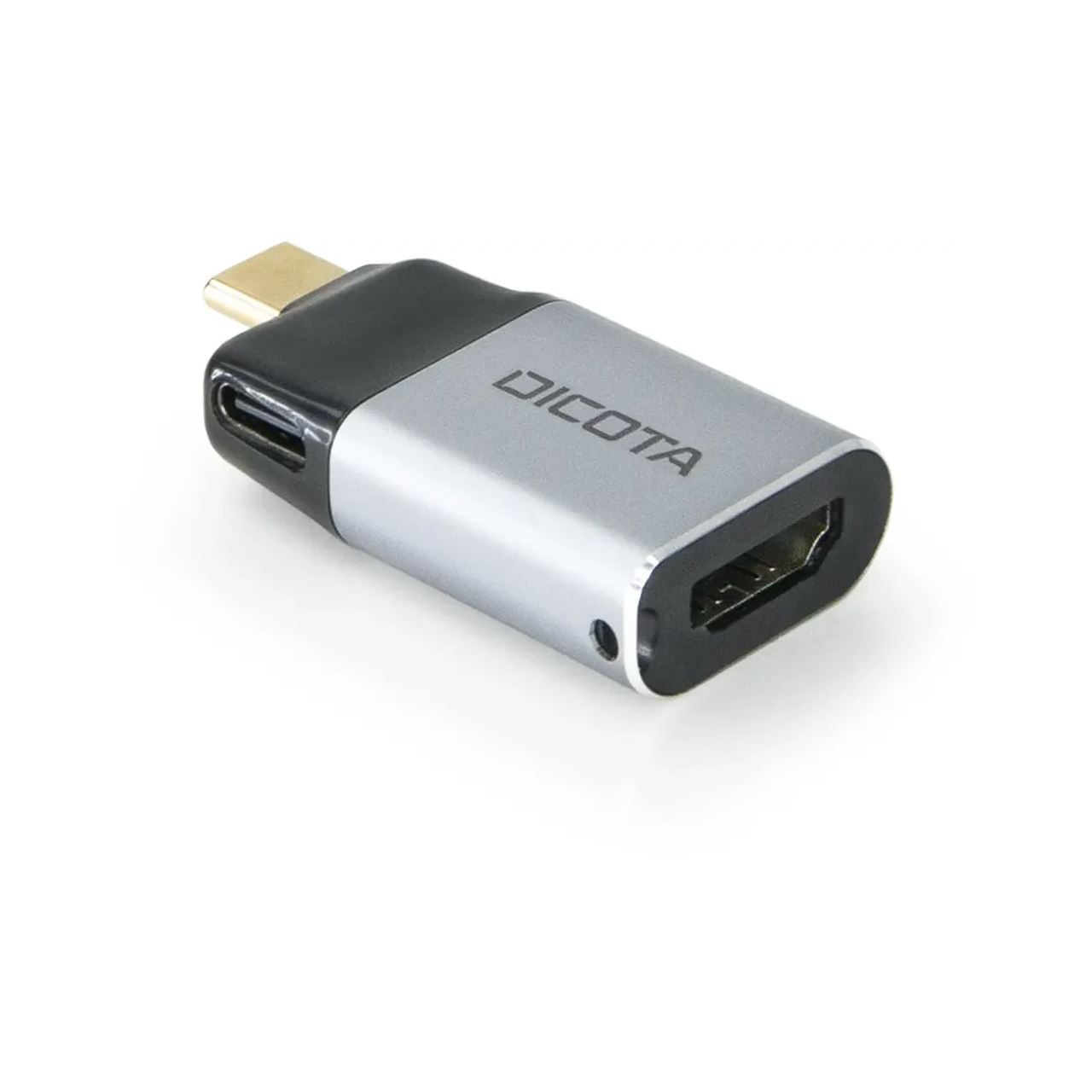 Dicota USB-C to HDMI Mini Adapter with PD (4k/100W) silver - USB ...