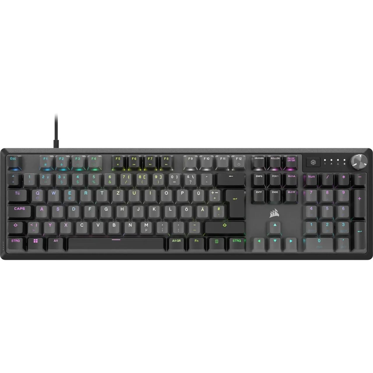 Corsair K70 RGB CORE Mechanical Gaming Keyboard, Backlit RGB LED ...