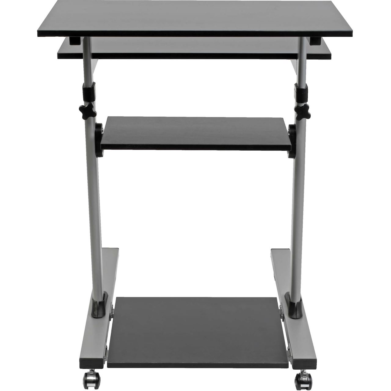 Tripp Eaton Lite Series Rolling Desk TV/Monitor Cart - Height ...