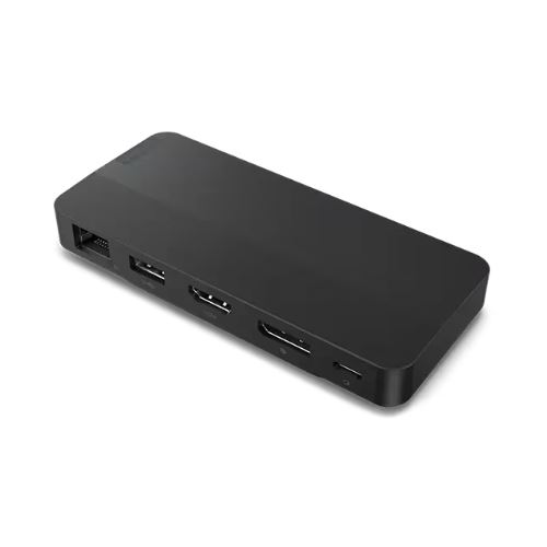 Lenovo TP TRAVEL DOCK 100W ADAPTER USB-C DUAL DISPLAY - Docking ...