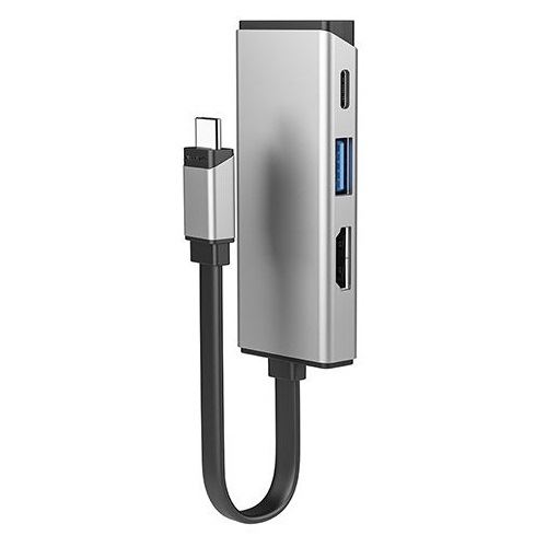 Alogic Adapter 3 in 1 USB-C -> HDMI/USB-A/100W PD - USB | Mindfactory.de