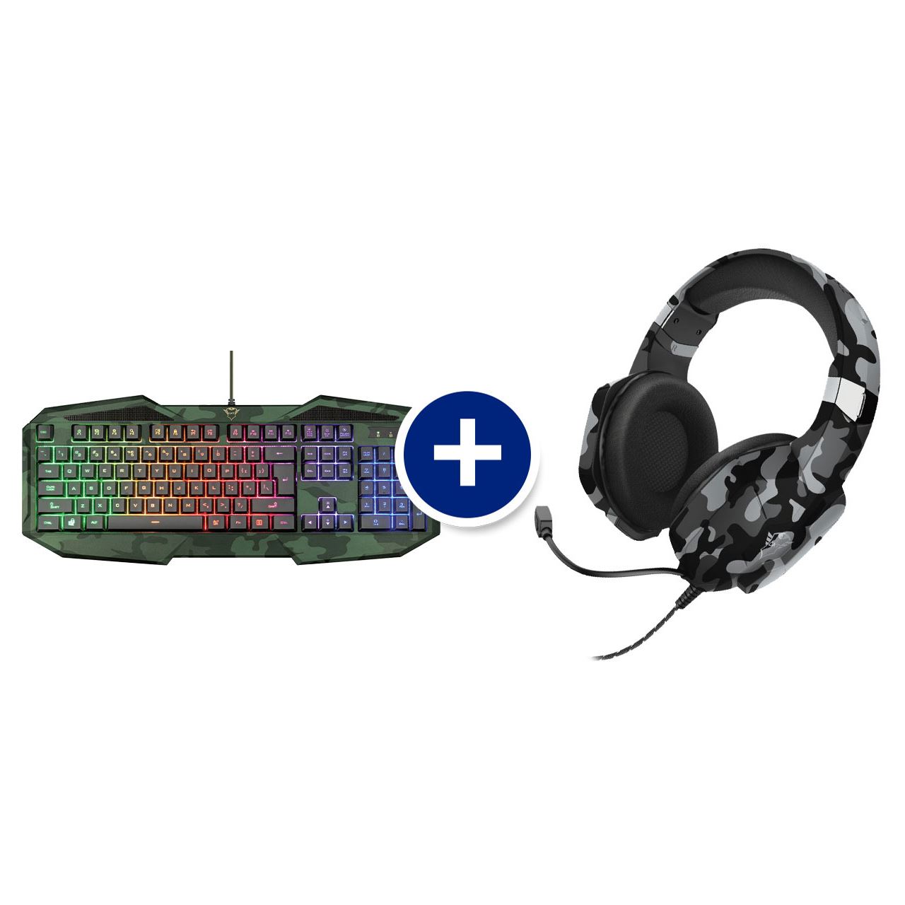 Trust Gaming Bundle GXT RW-C Aconn Camo + GXT 1323 Altus Camo - Kombo ...
