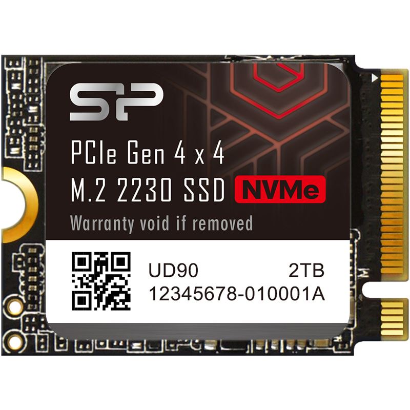 2TB Silicon Power PCI-E UD90 Gen4x4 NVMe 3D Nand SLC - M.2 SSDs ...