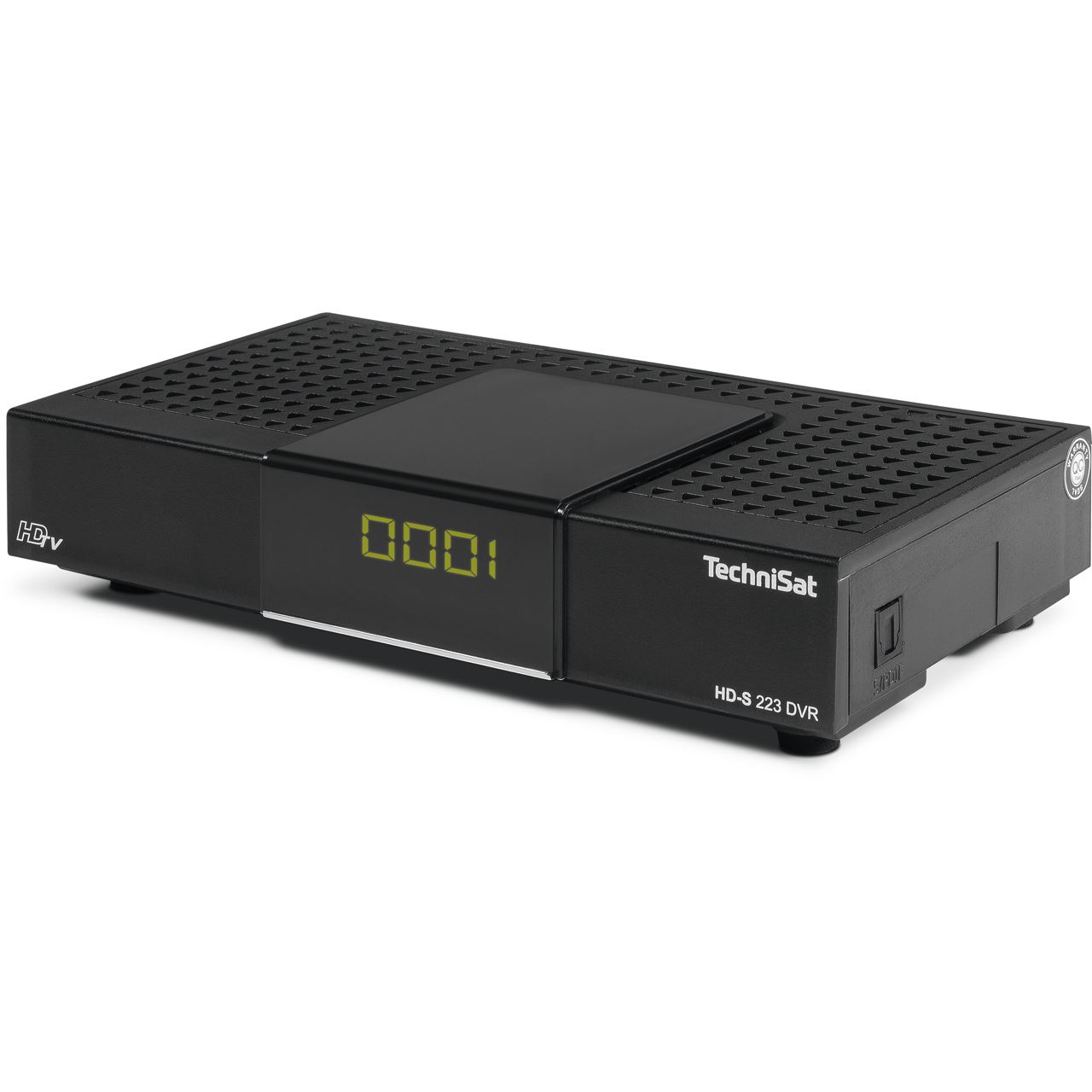 TechniSat HD-S 223 DVR DVB-S Receiver schwarz - Receiver für DVB-T TV ...