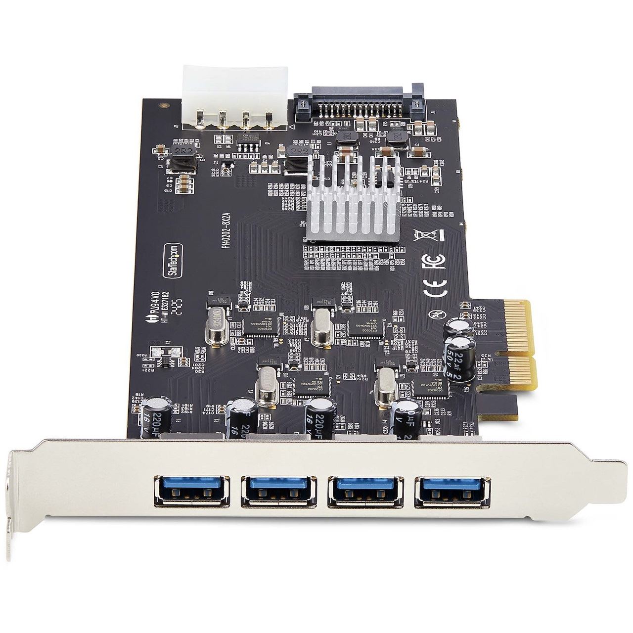 Startech 4-PORT USB-A PCIE CARD 5GBPS - Schnittstellenkarten | Mindfactory.de