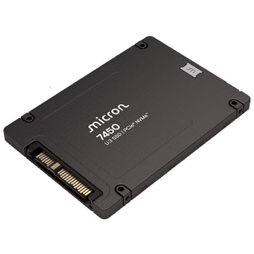 7.68TB Crucial 7450 PRO - SSD - intern - 2.5" (6.4 cm) - U.3 PCIe 4.0 ...