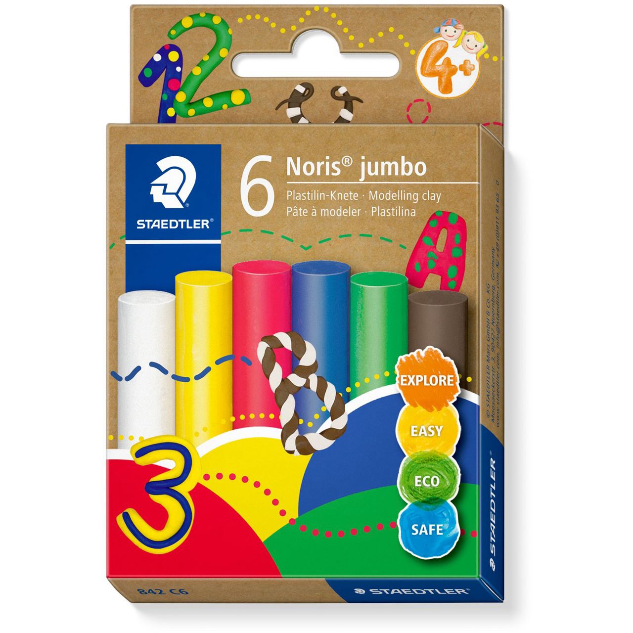 Fimo Plastilin-Knete Noris Jumbo standar - Knete | Mindfactory.de