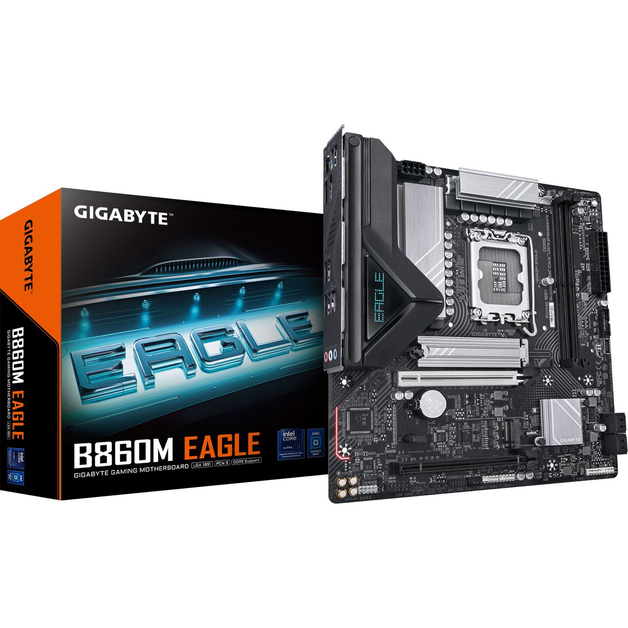 Gigabyte B860M Eagle Intel B860 So.1851 DDR5 mATX Retail - INTEL Sockel ...