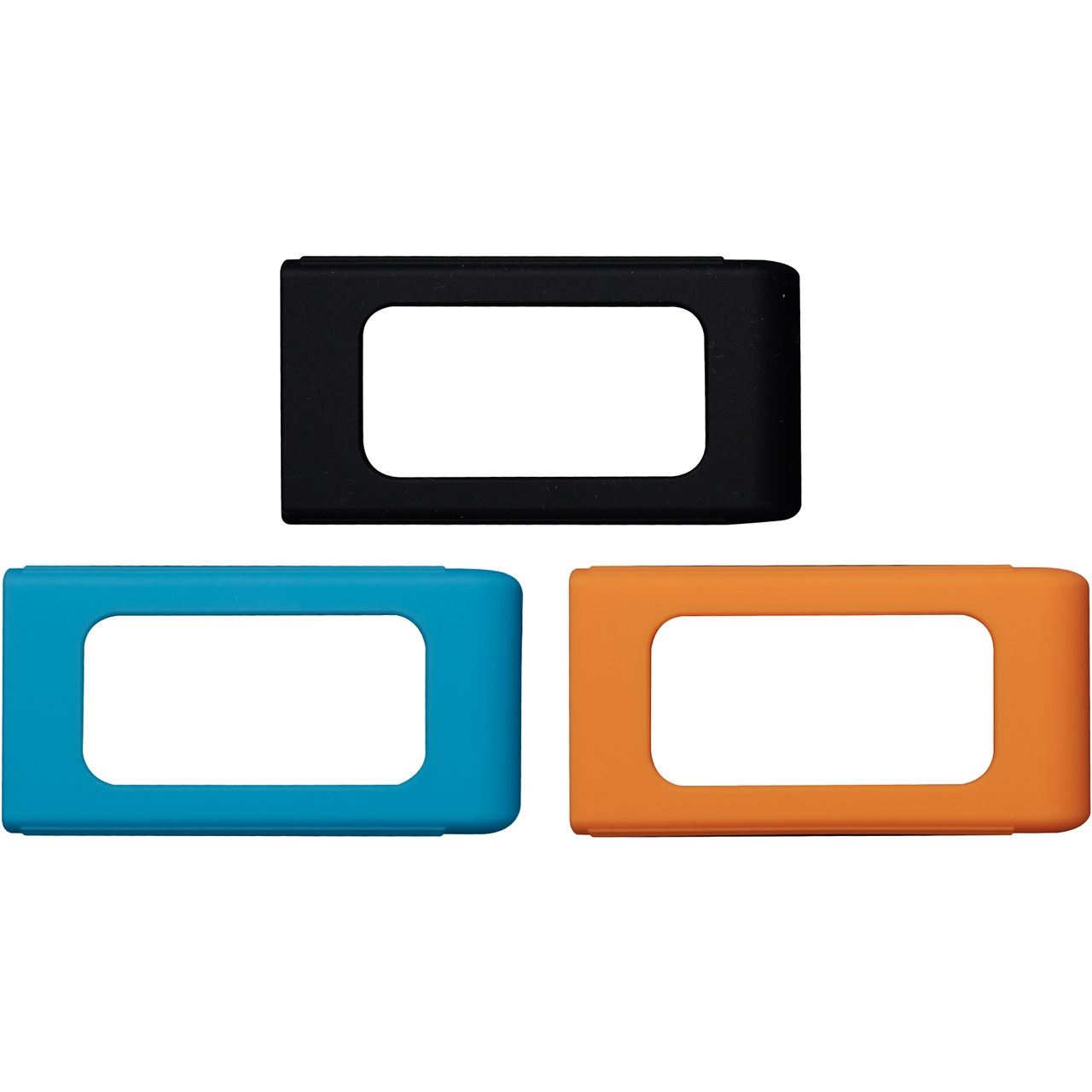 KINGSTON XS SSD RUBBER SLEEVE 3 PACK BLACK BLUE ORANGE XS1 AND XS2 ...