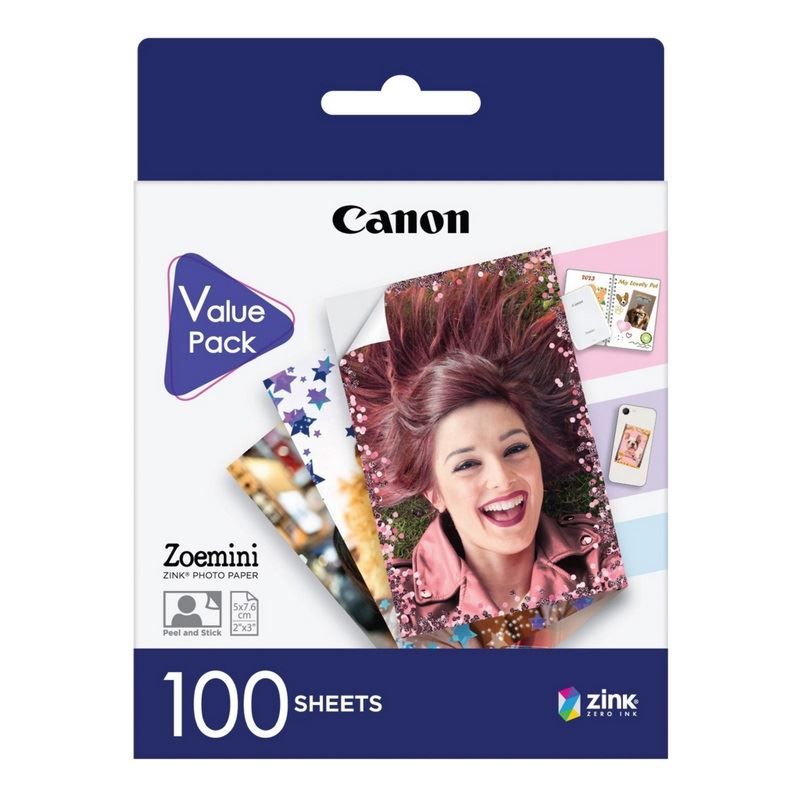 ZINC CANON PAPER ZP-2030 100 SHEETS PAPER / STICKER - Fotopapier ...