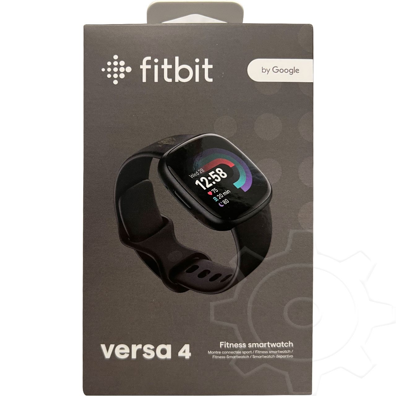 Fitbit Versa 4, black graphite , Retourenware - | Mindfactory.de