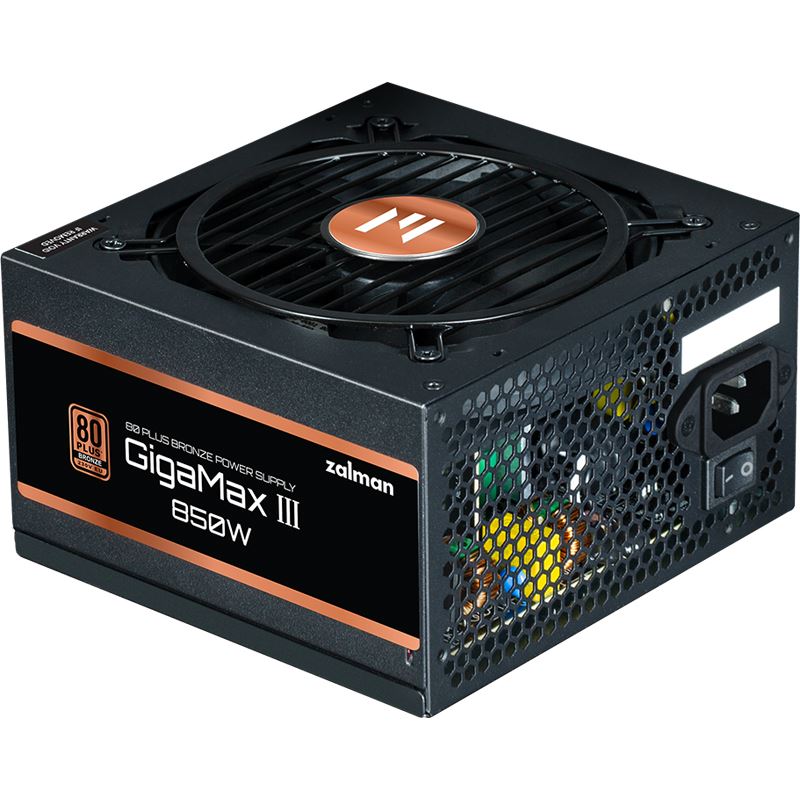 850 Watt Zalman GigaMax III ZM850-GV3 Teilmodular 80+ Bronze ...