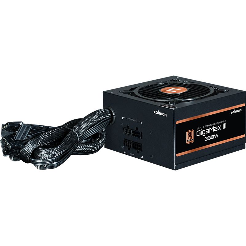 850 Watt Zalman GigaMax III ZM850-GV3 Teilmodular 80+ Bronze ...
