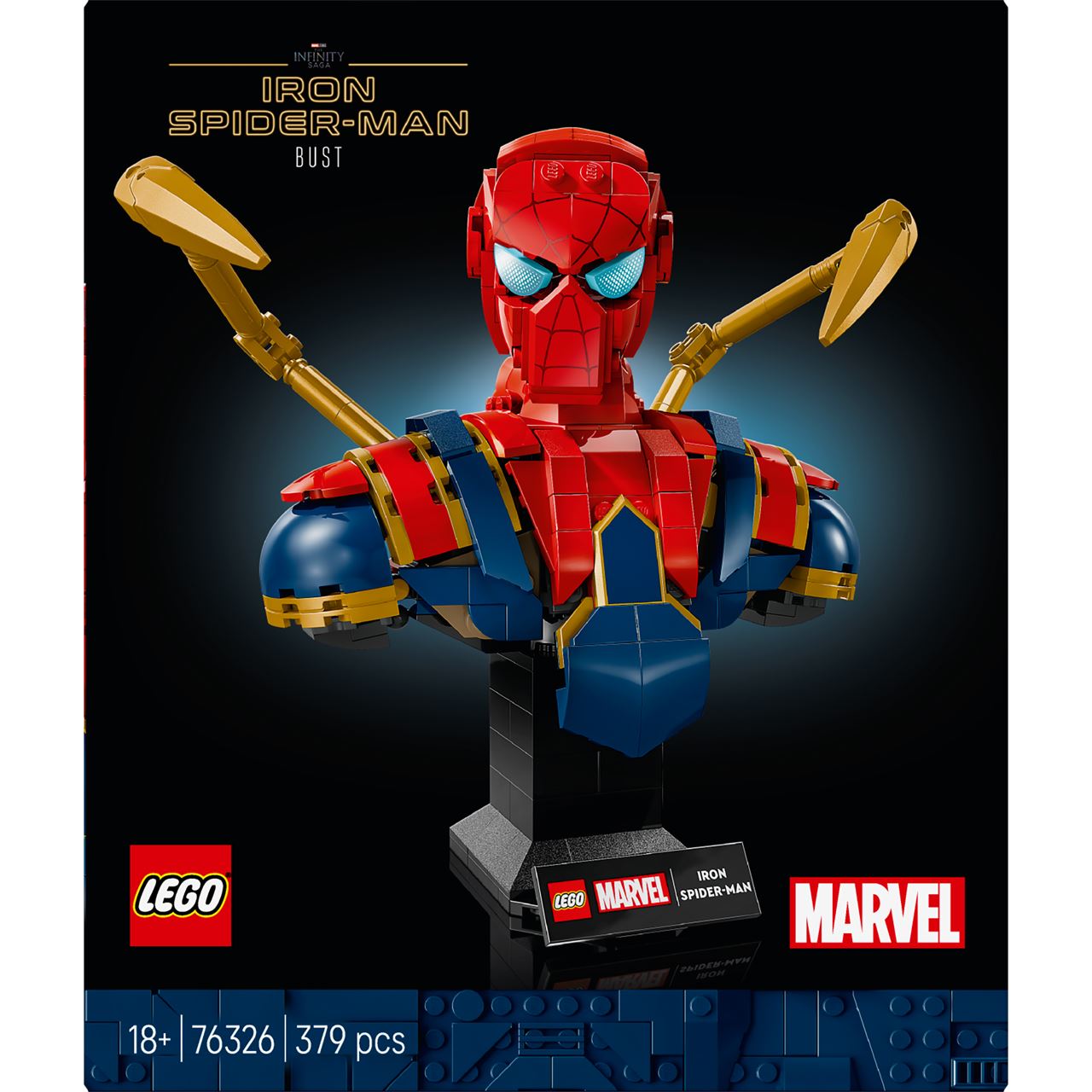 LEGO Iron Spider-Man Büste 76326 - Spielzeug | Mindfactory.de