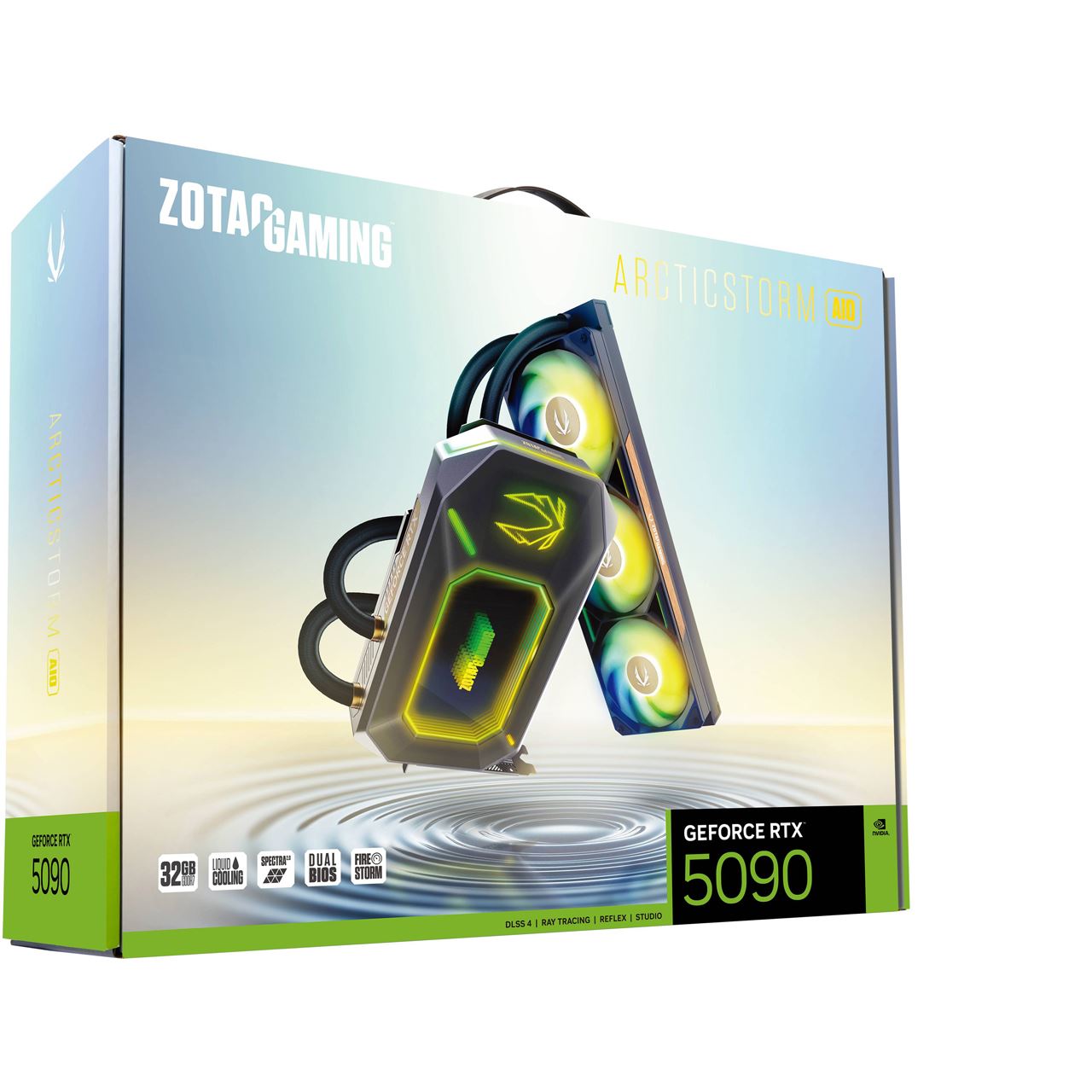 32GB ZOTAC GeForce RTX 5090 Arcticstorm AIO - RTX 5090 | Mindfactory.de