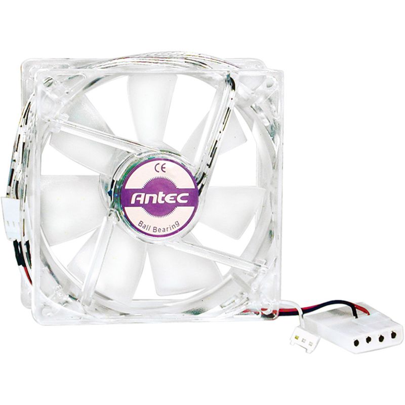 Antec Pro 80x80x25mm 2600 U/min 30 dB(A) transparent - Gehäuselüfter ...
