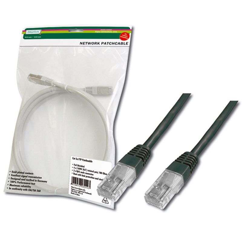 Digitus Patchkabel Cat6 S/STP 3m Schwarz - | Mindfactory.de