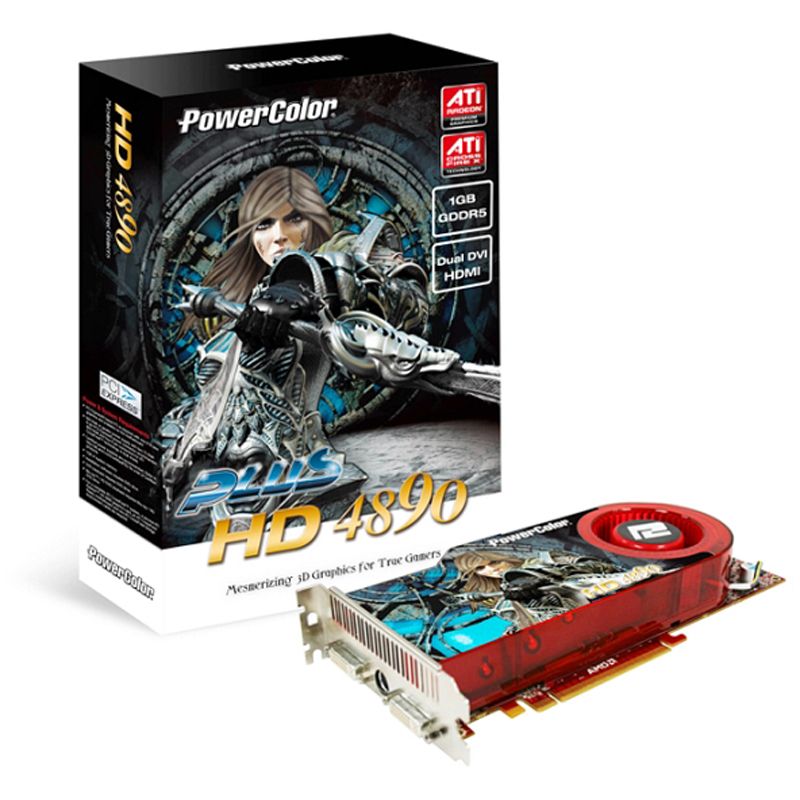 1024MB PowerColor Radeon HD4890+ OC Edition GDDR5 PCIe - | Mindfactory.de