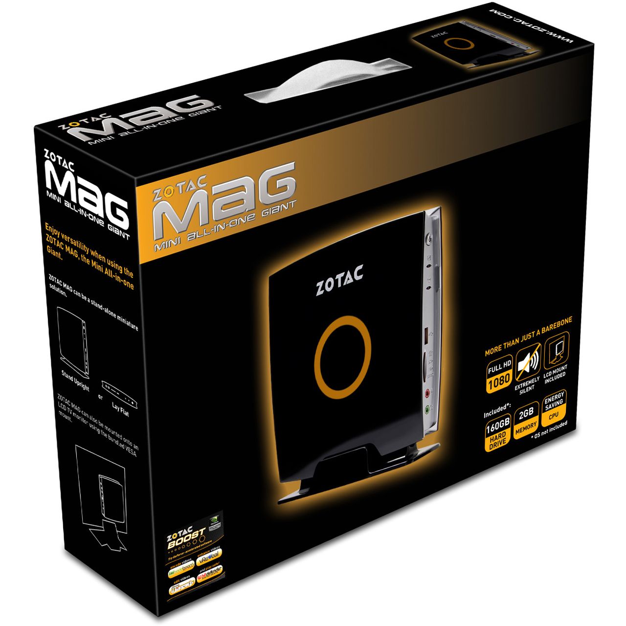 ZOTAC MCP7A-ION ATOM N330 2GB 160GB Ohne OS - Intel Mini PCs ...