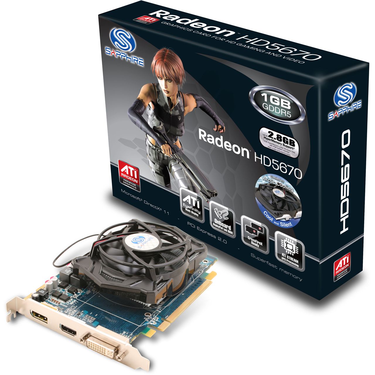 1024MB Sapphire Radeon HD 5670 GDDR5 PCIe - | Mindfactory.de