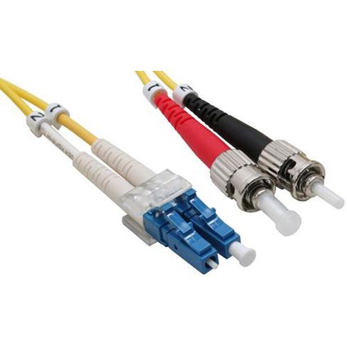 (€3,95*/1m) 2.00m InLine LWL Duplex Patchkabel 9/125 µm OS2 LC Stecker ...