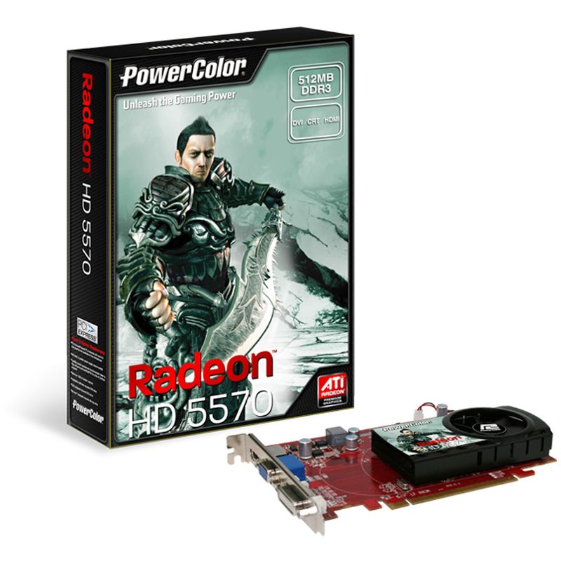 512MB PowerColor Radeon HD 5570 GDDR3 PCIe - | Mindfactory.de