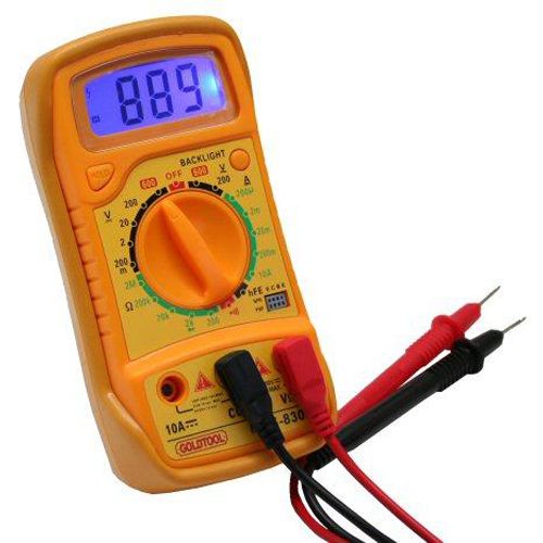 InLine Digital Multimeter mit akustischem Durchgangsprüfer, Stoßschutz ...