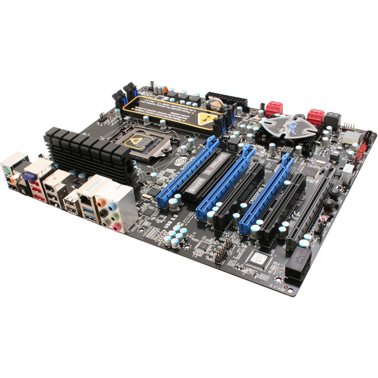 Sapphire Pure Black P67 Hydra Intel P67 So.1155 Dual Channel DDR3 ATX ...
