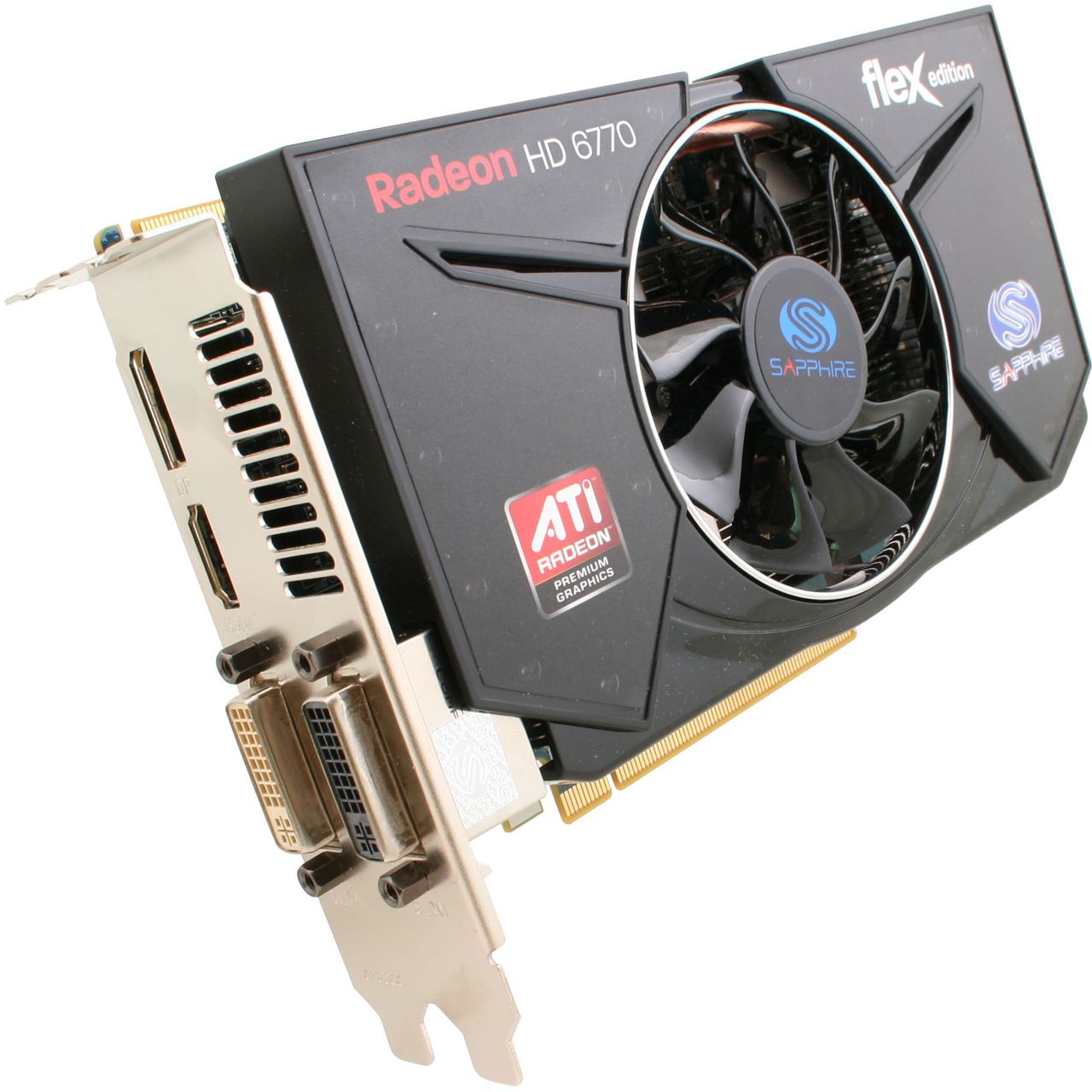 1GB Sapphire Radeon HD 6770 FleX Aktiv PCIe 2.1 x16 (Lite Retail ...