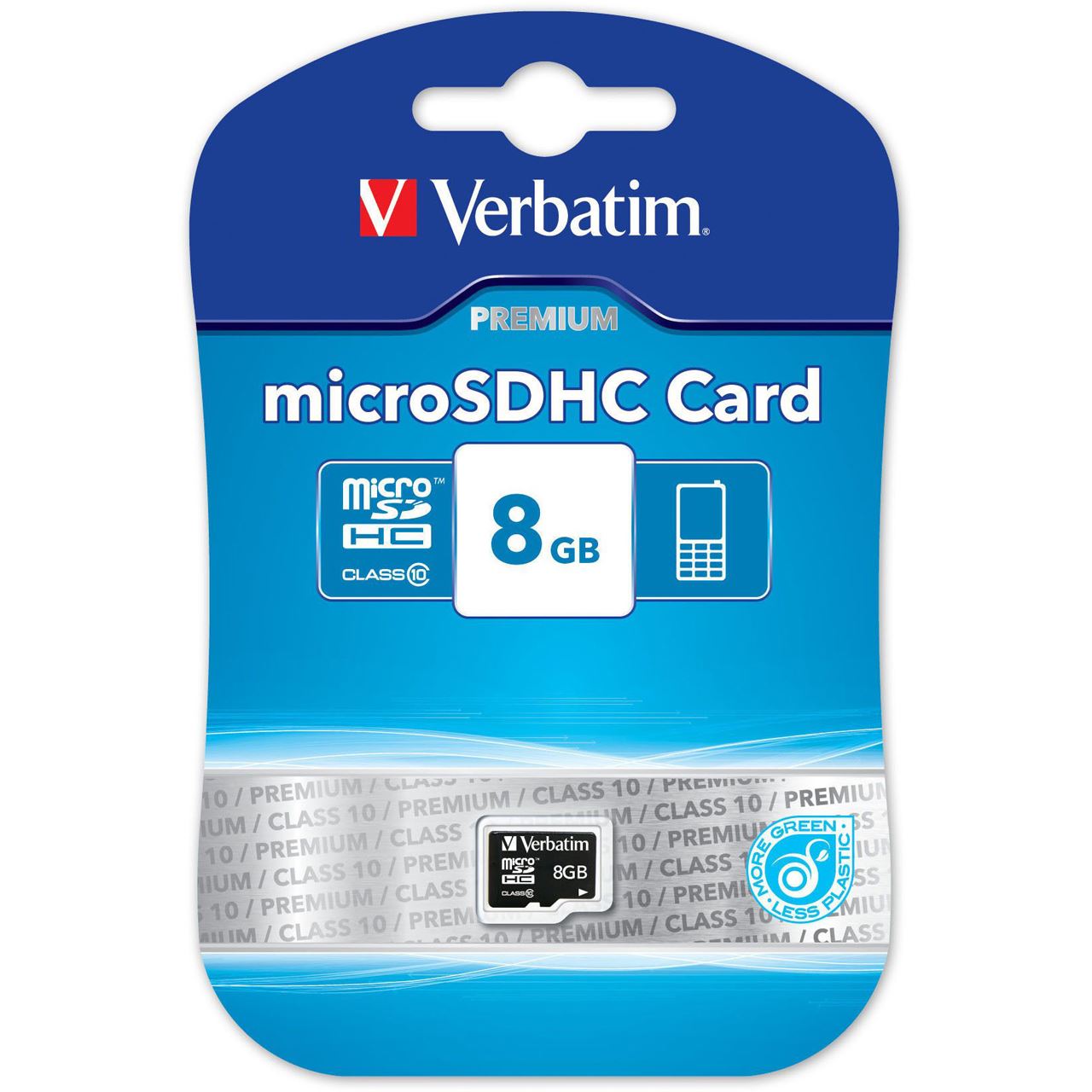 8 GB Verbatim Standard microSDHC Class 10 Retail - MicroSD Karten ...