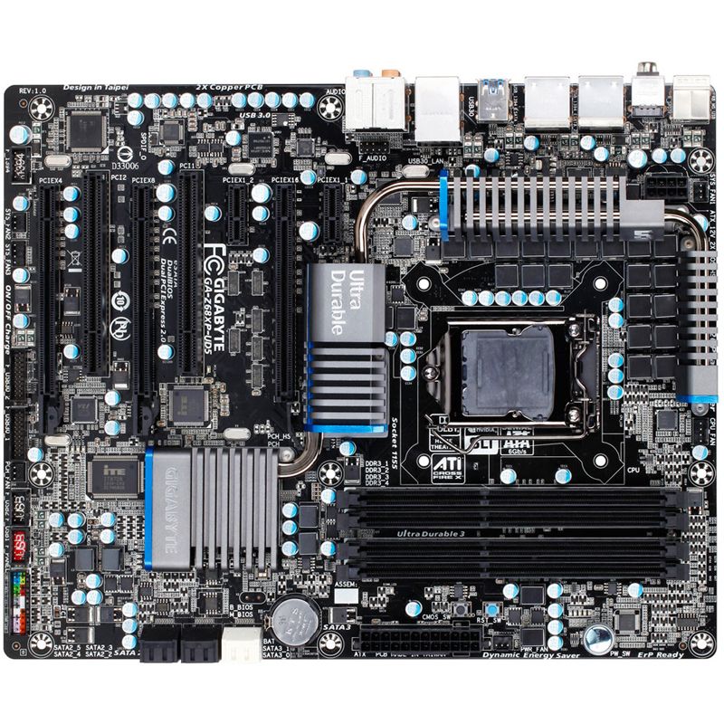Gigabyte GA-Z68XP-UD5 Intel Z68 So.1155 Dual Channel DDR3 ATX Retail ...