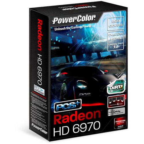 2GB PowerColor Radeon HD 6970 PCS+ Aktiv PCIe 2.1 x16 (Retail ...