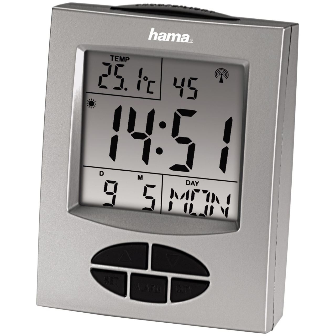 Hama Funkwecker 106958 RC330 - Uhren / Wecker | Mindfactory.de