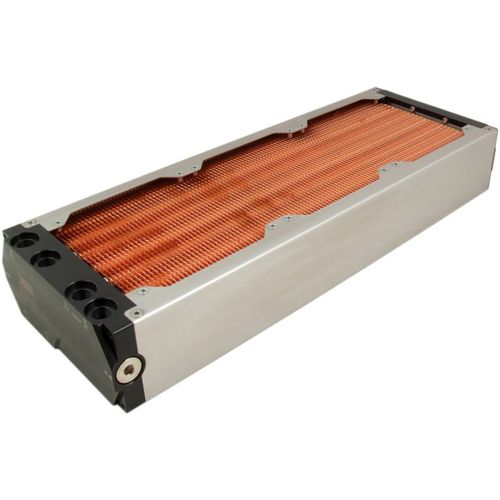 Aqua Computer AMS Kupfer-Lamellen Radiator 3x 120mm 2 Kreisläufe ...
