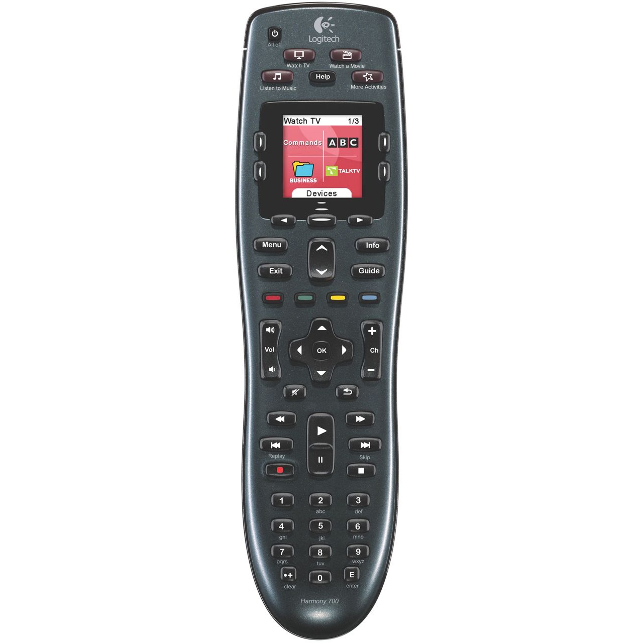 Logitech Harmony 700 refresh - Universal Fernbedienungen | Mindfactory.de