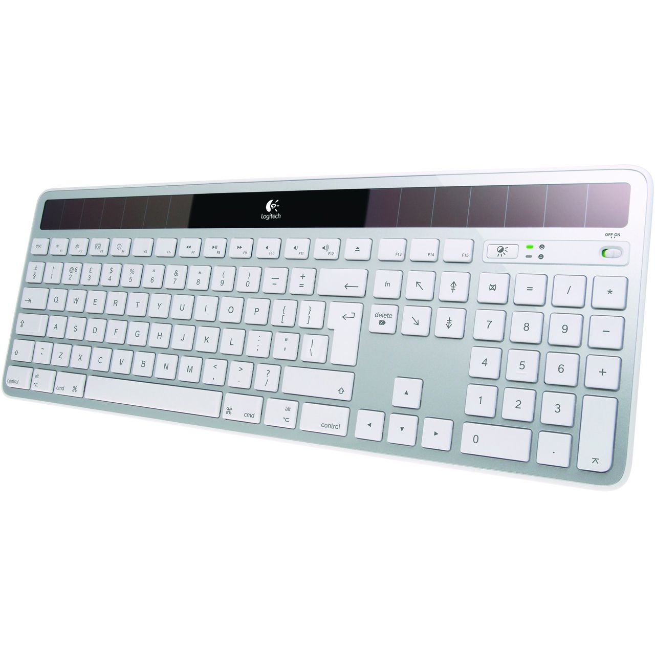 Logitech K750 Deutsch silber (kabellos) - Tastaturen kabellos ...