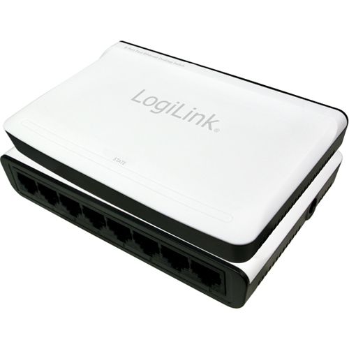 LogiLink NS0062 8x 10/100 Mbit Desktop Switch - Switch 10 / 100 ...