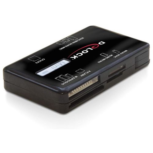 Delock Card Reader All in 1 USB 3. extern Multi Slot Kartenleser ...