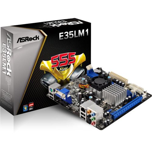 ASRock E35LM1 AMD A50M So.BGA Single Channel DDR3 Mini-ITX Retail - AMD ...