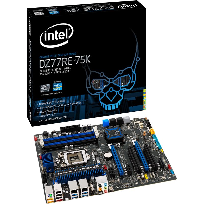 Intel DZ77RE-75K Intel Z77 So.1155 Dual Channel DDR3 ATX Retail ...